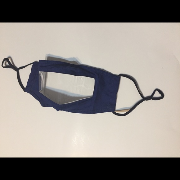 Accessories | Face Mask With Clear Window | Poshmark